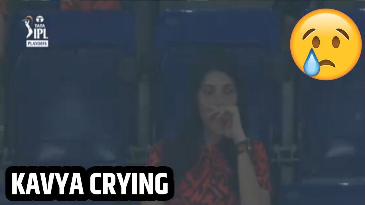 Kavya Maran t Natarajan crying after SRH lost match vs KKR l KKR vs SRH ...