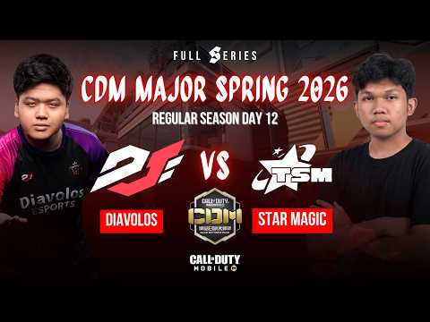 DIAVOLOS VS TSM | CDM MAJOR SPRING 2026 | REGULAR SEASON DAY 12