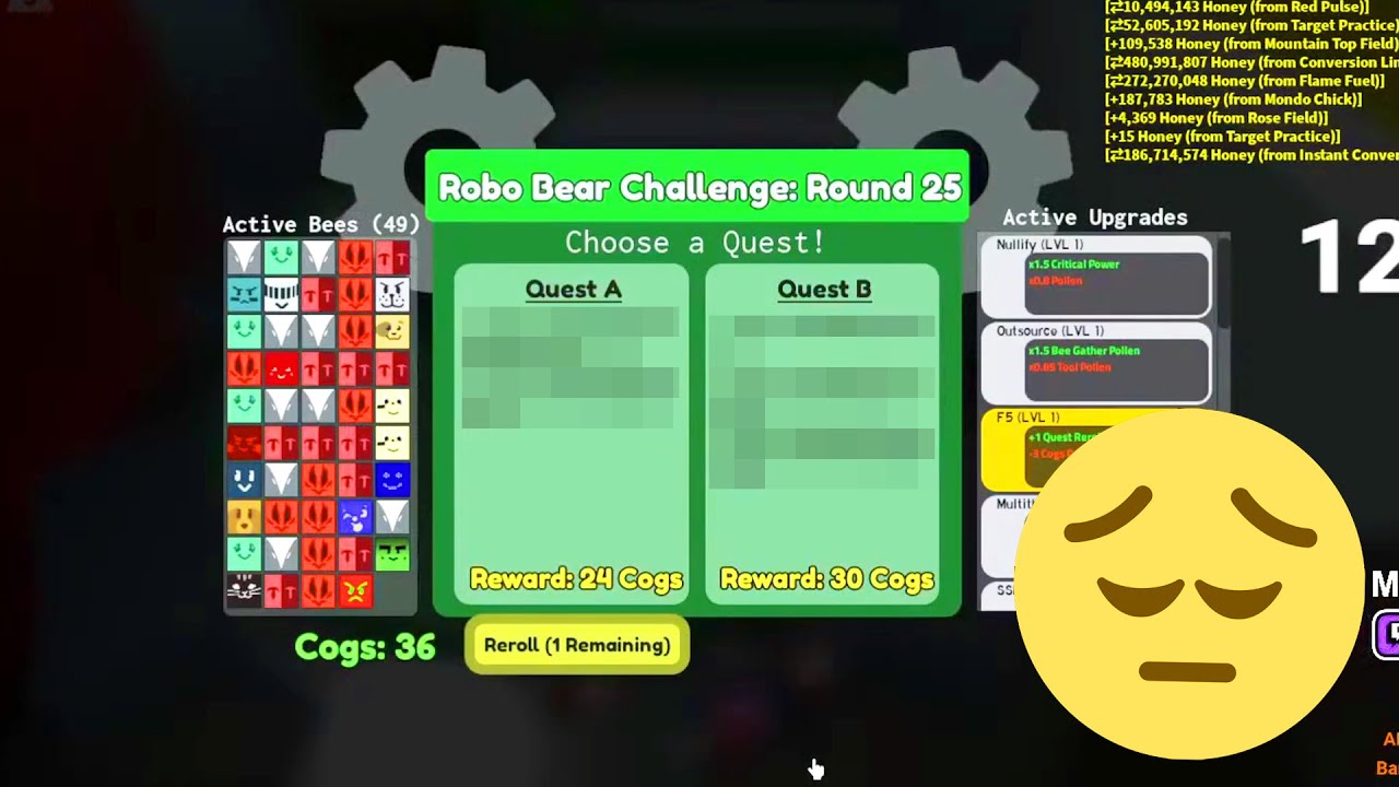 The BAD RNG is real 😔 (Bee Swarm Simulator) - YouTube