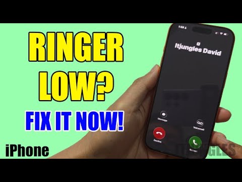 How to Fix RINGER Sound Volume Gets LOW On Incoming Calls on iPhone ...
