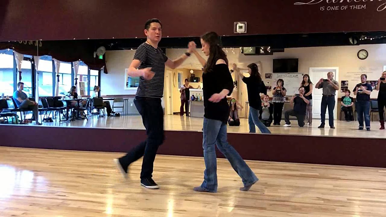WCS Intermediate Viko & Allison Swing in the Springs - YouTube