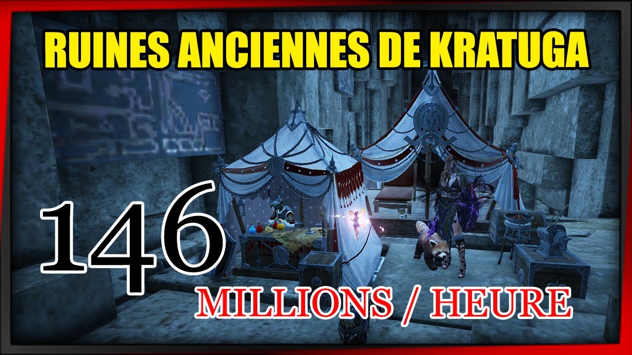 BDO - Ruines Anciennes de Kratuga 146 Millions/heure - YouTube