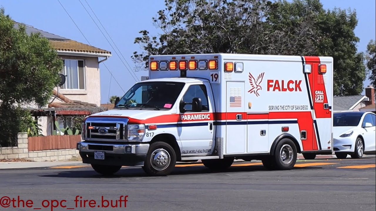 Falck San Diego Medic 19 - YouTube