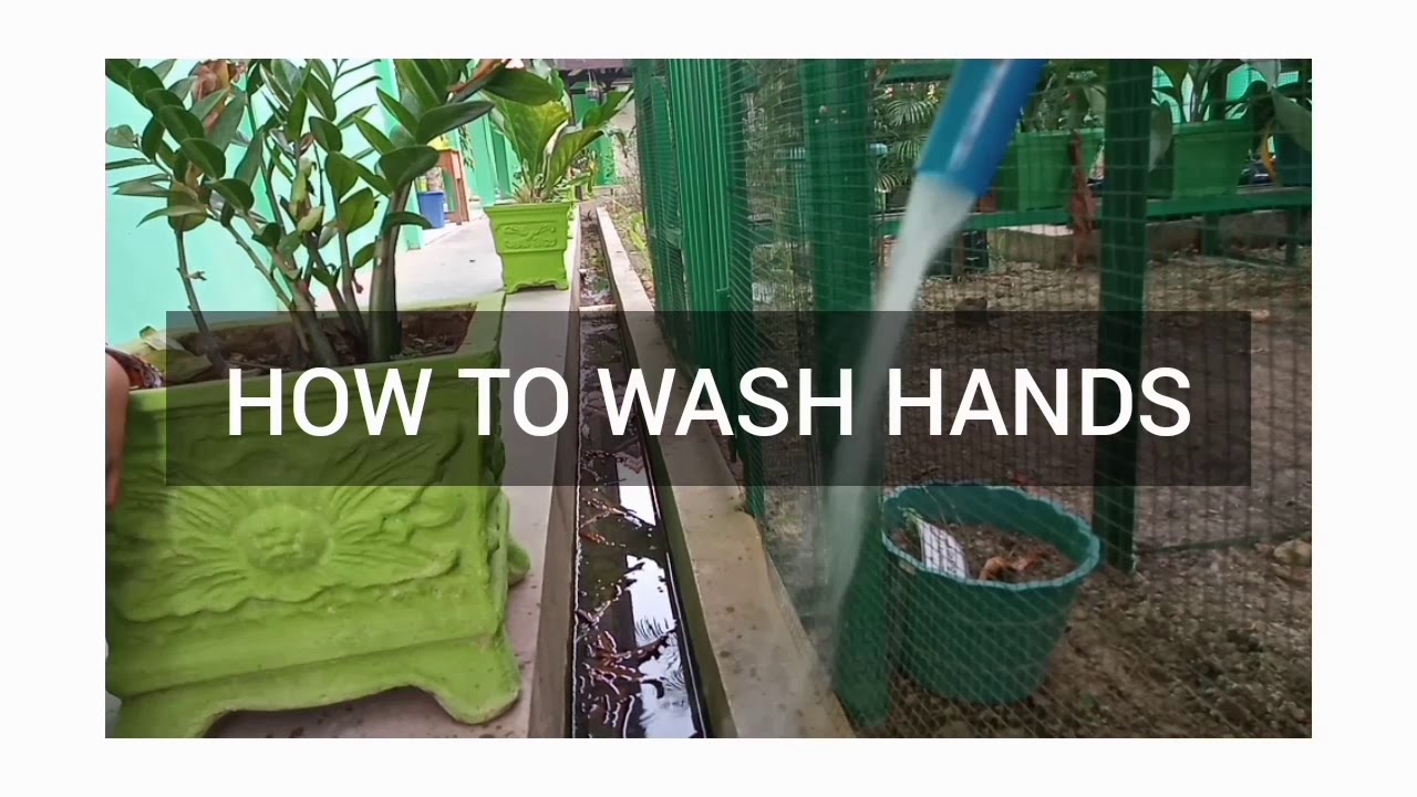 HOW TO WASH HANDS - YouTube