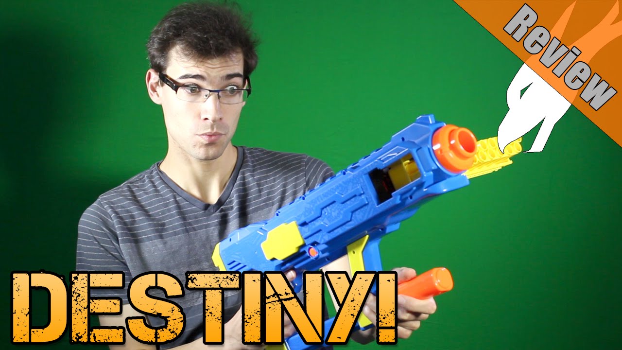 Fastest Stock Nerf Blaster?! | Buzz Bee Destiny Review | FPS Test ...