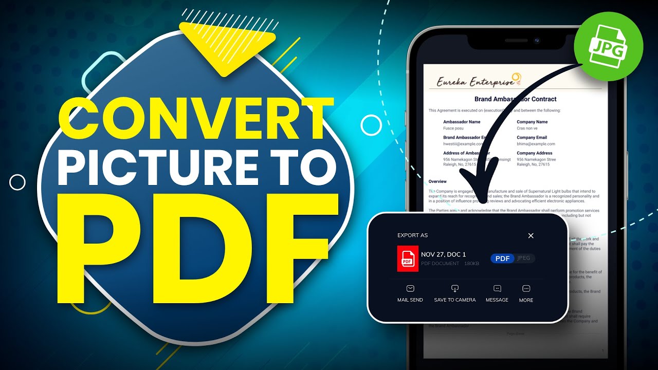 How To Convert Picture To PDF On IPhone PDF Scanner Editor App How To Convert Picture To PDF On IPhone PDF Scanner Editor App