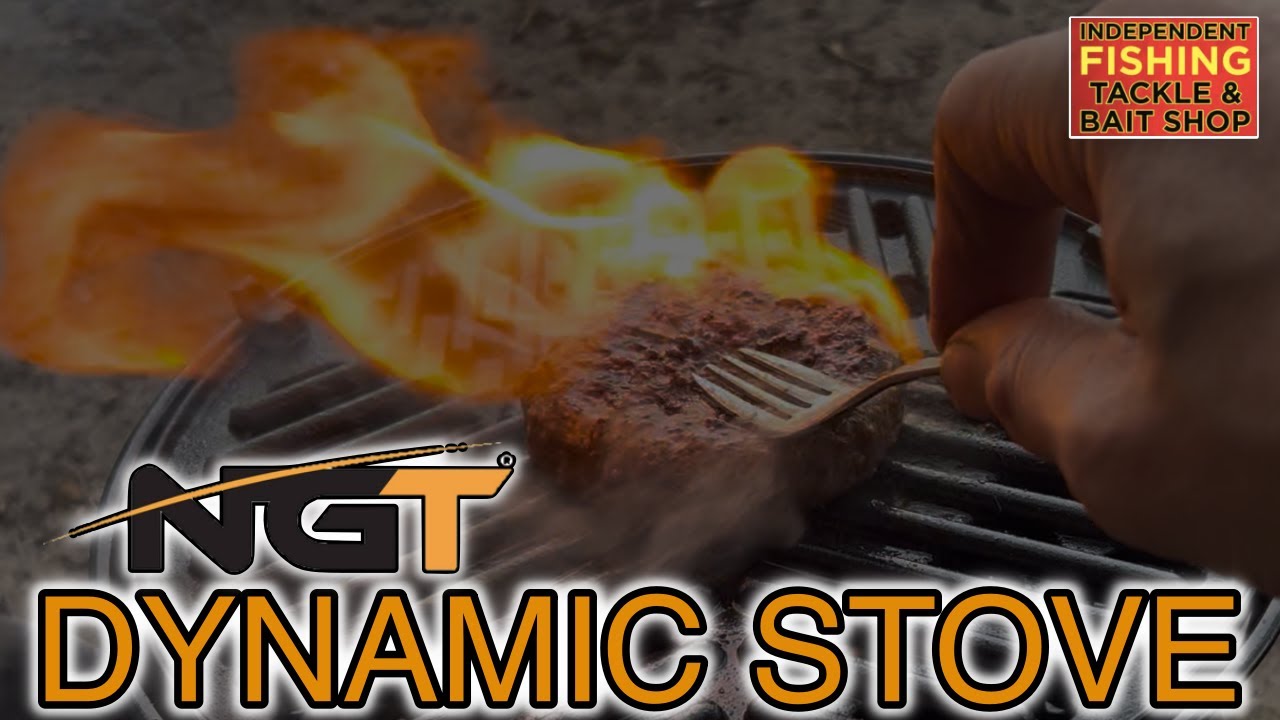 Carp Fishing Cooking With The NGT Dynamic stove - YouTube