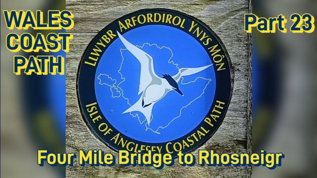 Wales Coast Path 23: Four Mile Bridge to Rhosneigr - YouTube