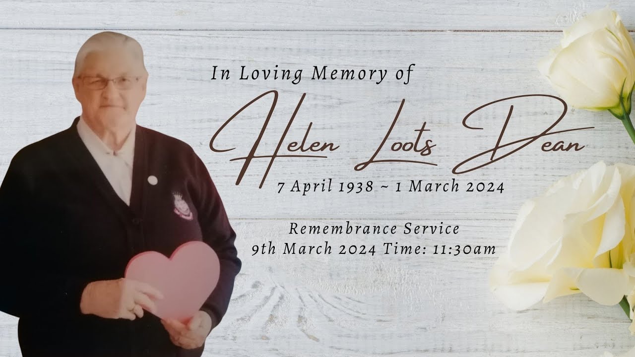 Helen Loots Dean - YouTube