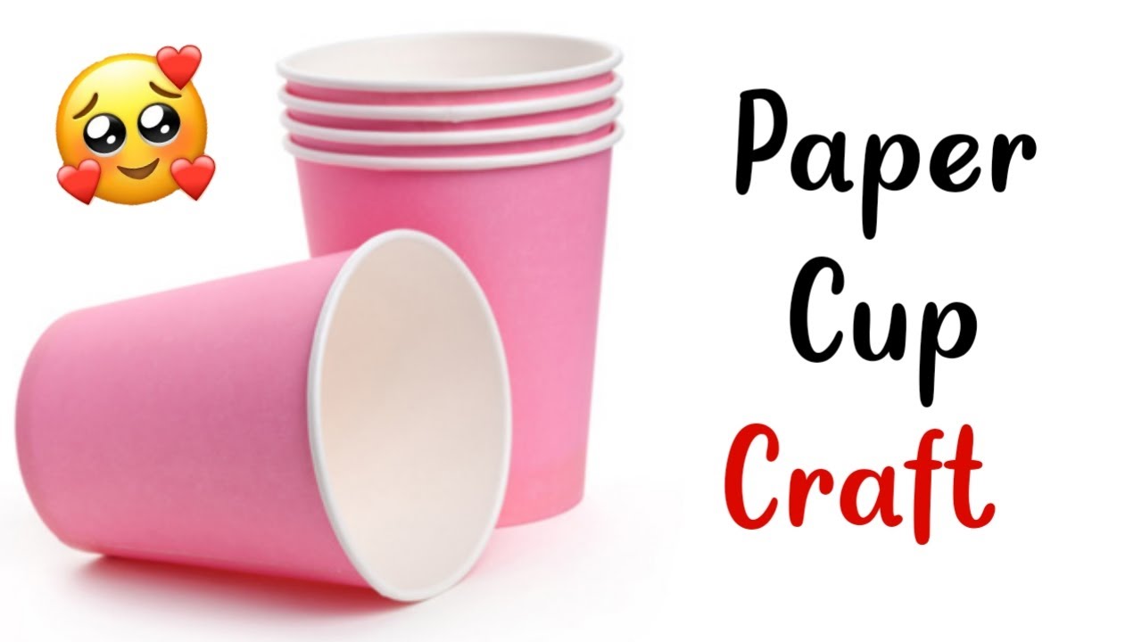 Paper Cup Gift Ideas/Paper Cup Gift Box/Paper Cup Gift Basket/DIY Paper ...
