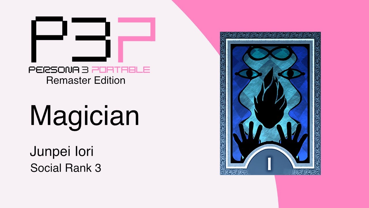 [Persona 3 Portable Remaster] Magician Social Link Rank 3 [Female Version] - YouTube
