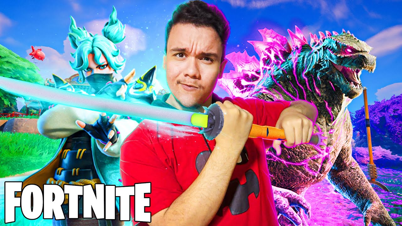 VIREI UM SAMURAI NESSA NOVA TEMPORADA INCRÍVEL - FORTNITE - YouTube