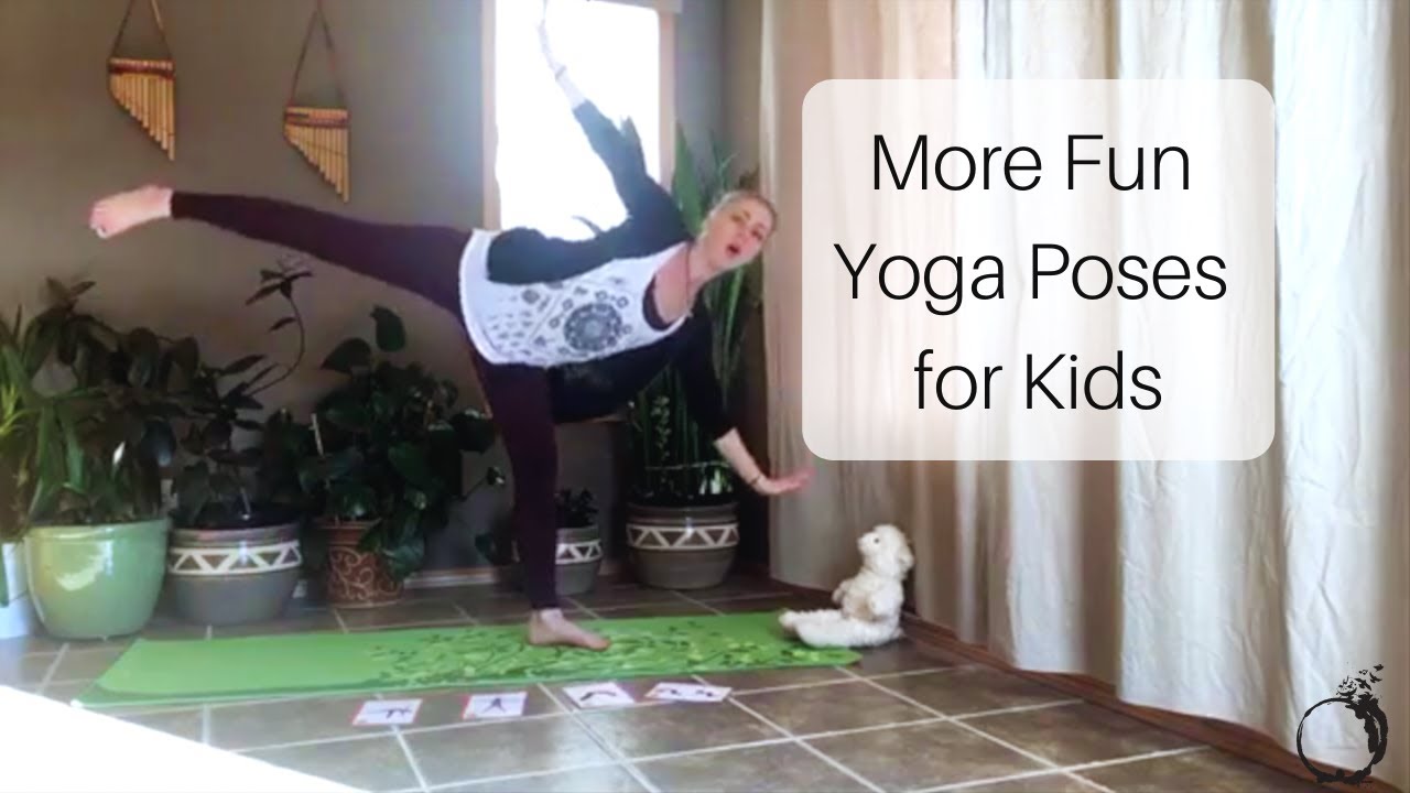 More Fun Kids Yoga Poses - YouTube
