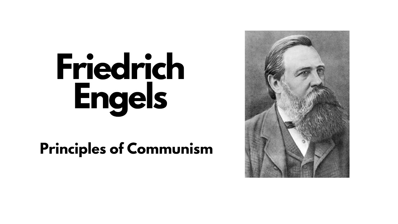 Friedrich Engels - Principles of Communism (Voice) - YouTube