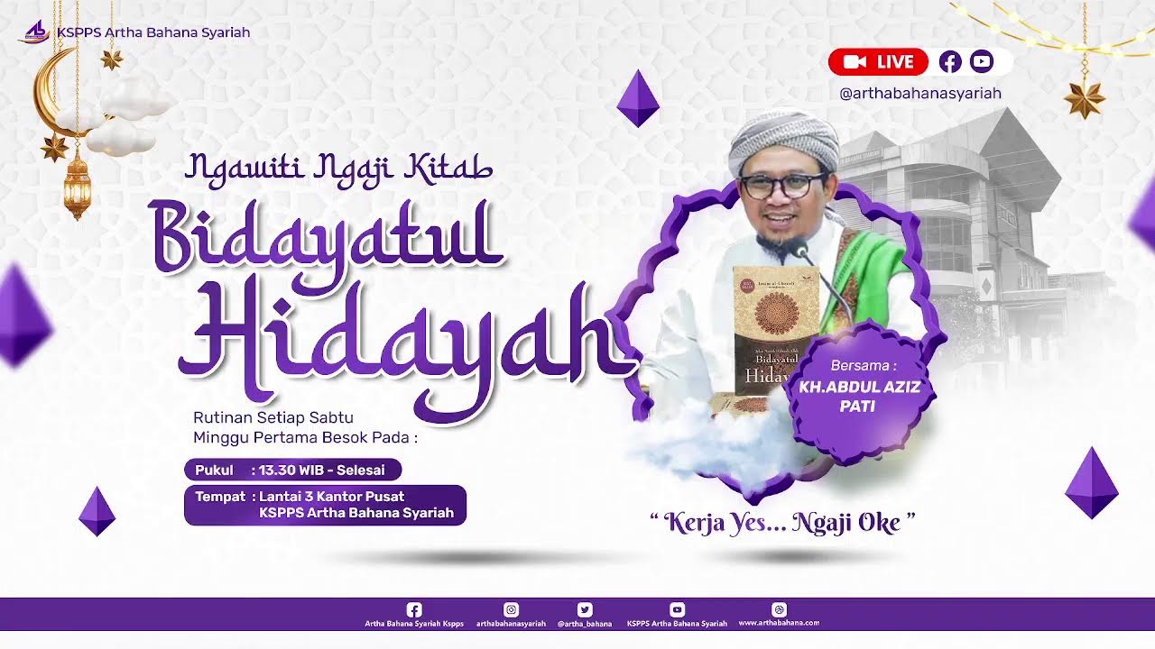 NGAJI KITAB RUTINAN BERSAMA KH. ABDUL AZIZ PATI DI KANTOR PUSAT KSPPS ...