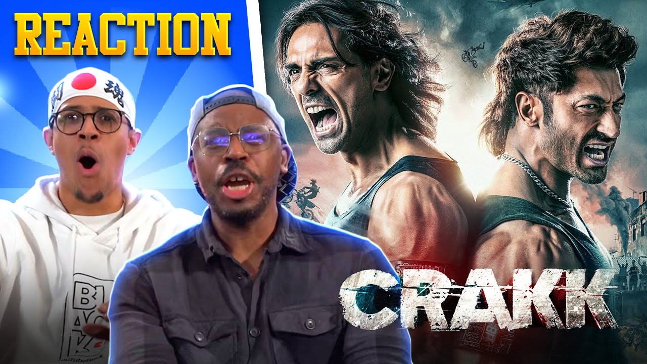 Crakk Official Trailer Reaction - YouTube