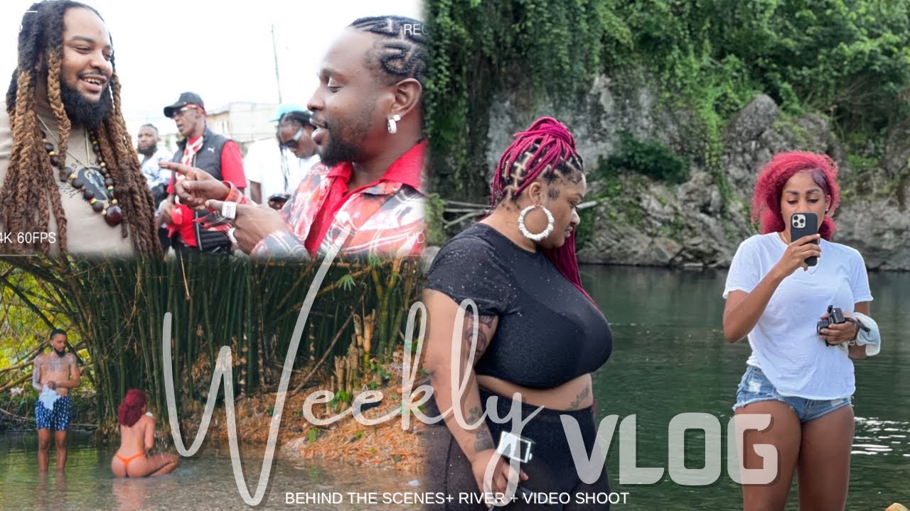 VLOG | BACK IN ST. THOMAS + RIVER + VIDEO SHOOT | BEHIND THE SCENES ...
