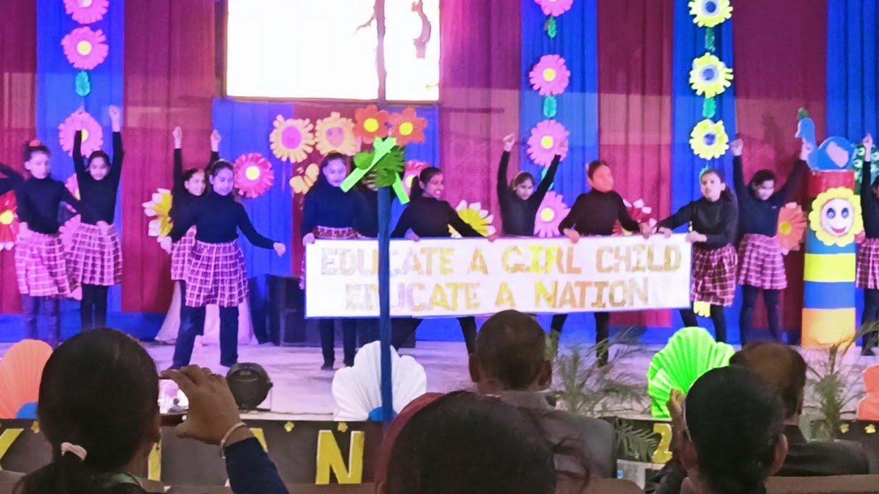 Annual celebration dance performance | save girl child theme | bekhauf ...