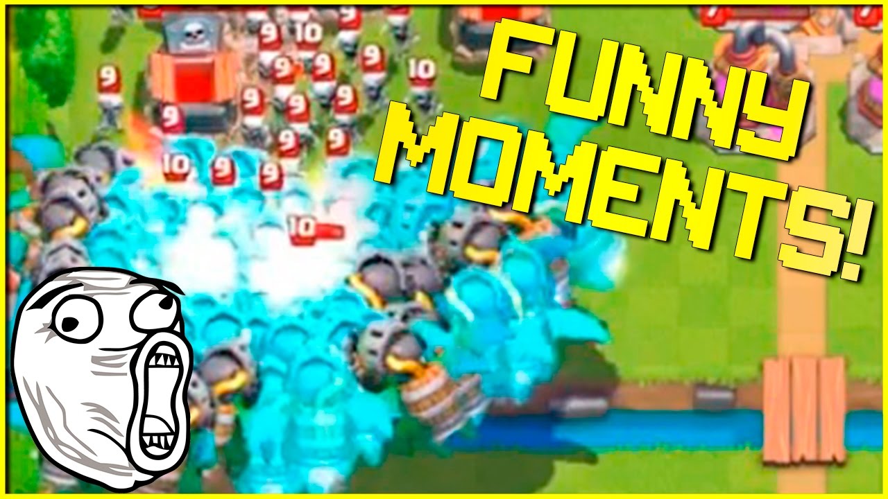 Clash Royale Funny Moments, Glitches, Fails and Trolls! #1 Compilation ...