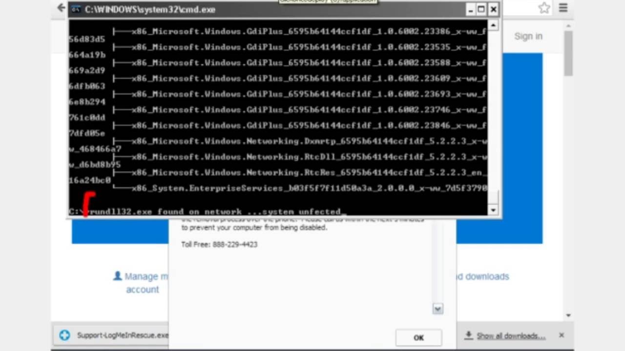 Windows tech scam "techmatrix" | www.techmatrix.org - YouTube
