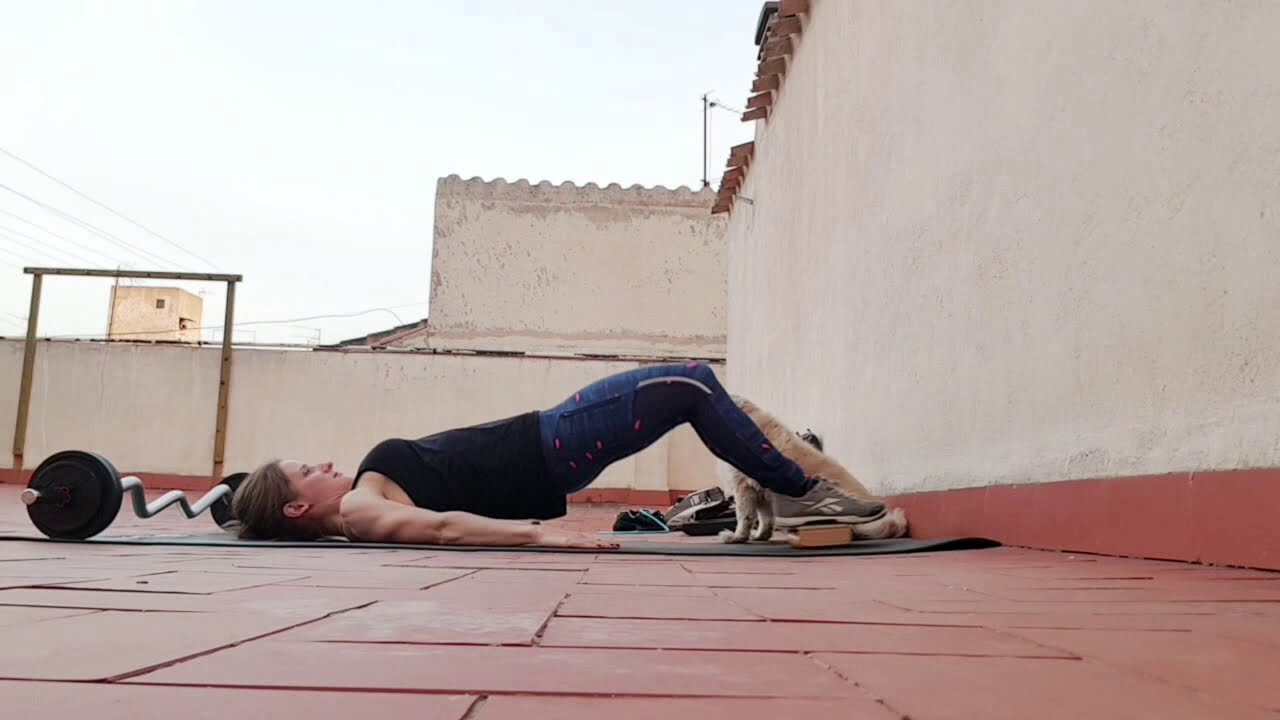 Sliding Hamstring Curls - YouTube