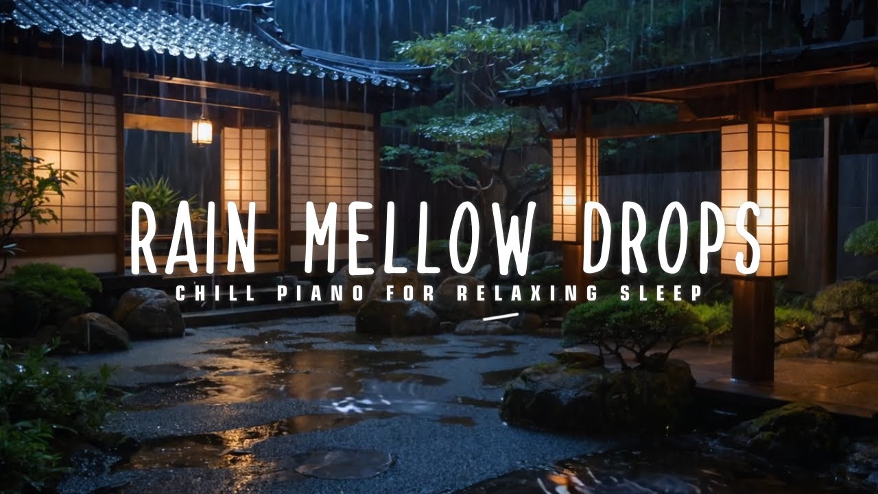 Relaxing Piano Music & Rain Sounds for Deep Sleep, Stress Relief and ...