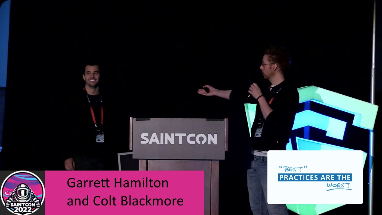 Garrett Hamilton, Colt Blackmore - Best Practices Are the Worst - YouTube