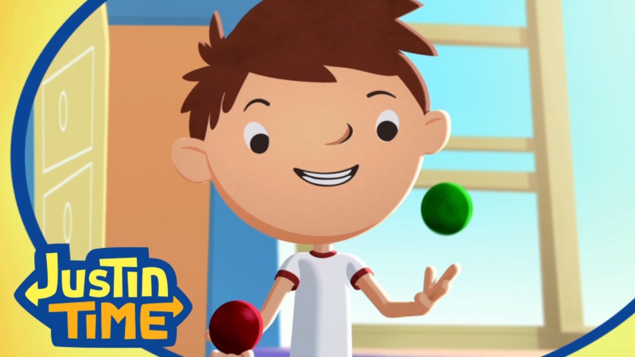 Justin Joins the Circus | Justin Time Season 2 - YouTube