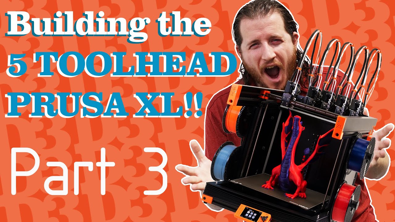 Let's Build a PRUSA XL 5 TOOL HEAD!!!! Part 3! - YouTube