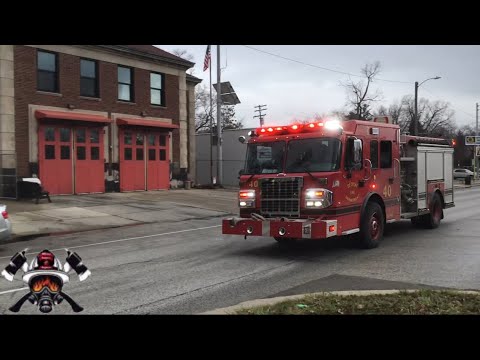 Detroit Fire Department Engine 40 Responding PRIORITY 1 BOX ALARM ...