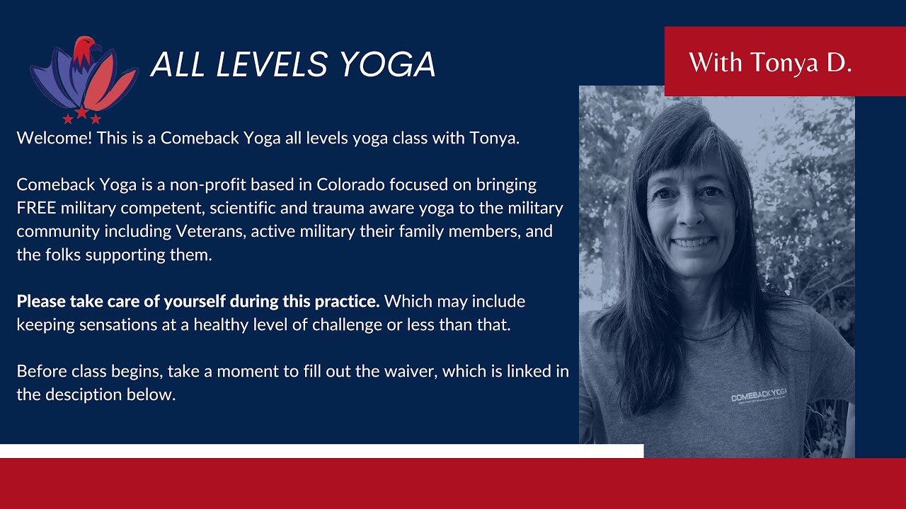 All Levels Yoga with Tonya D. - YouTube