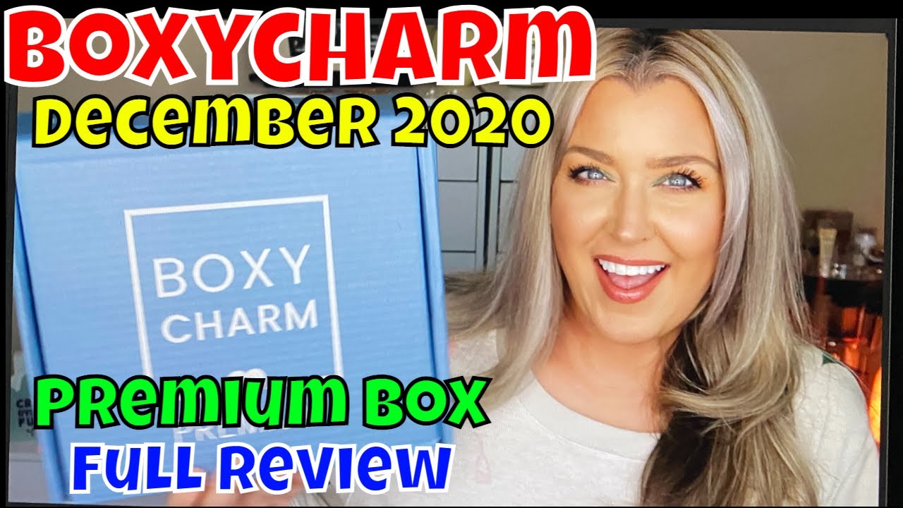 December 2020 Boxycharm Premium Unboxing and Review - YouTube
