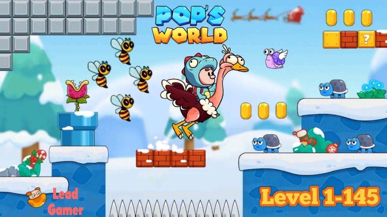 Pop's world - running game | Level 1-145 | #games #gaming #gameplay ...