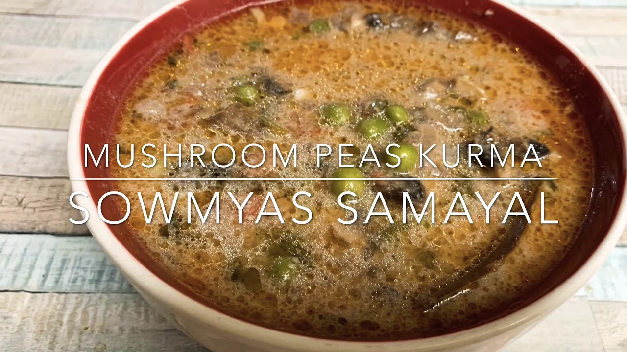 How To Make Mushroom Peas Kuruma || White Kuruma || Hotel Style Kuruma ...