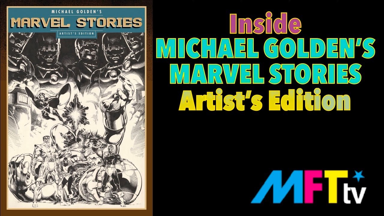 Inside EPIC IDW Michael Golden Marvel Heroes Artist Edition - YouTube