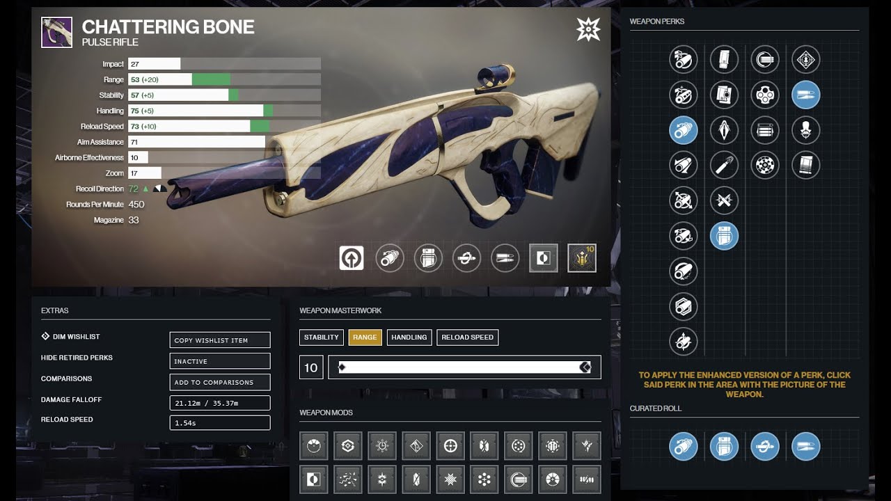 Destiny 2 - I Love Chattering Bone - YouTube