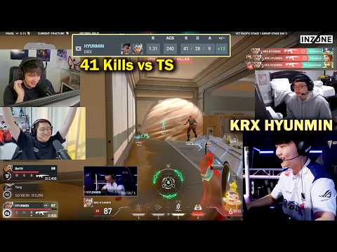 5 Minutes of Sliggy Shanks & Chobra React to DRX Hyunmin’s INSANE Performance vs TS in VCT 2026