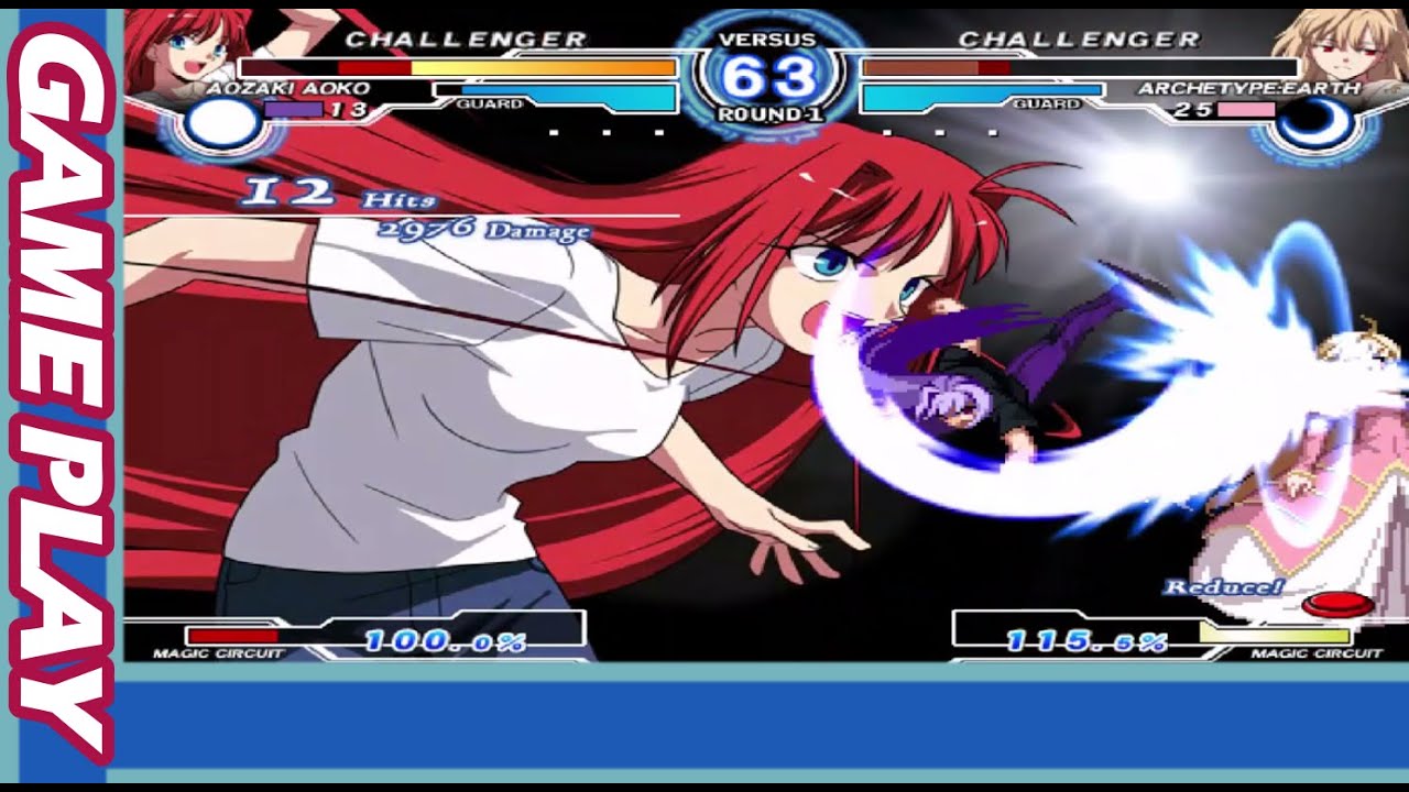 163 MBAACC AOKO (F Moon) vs ARCHETYPE (C Moon) - YouTube