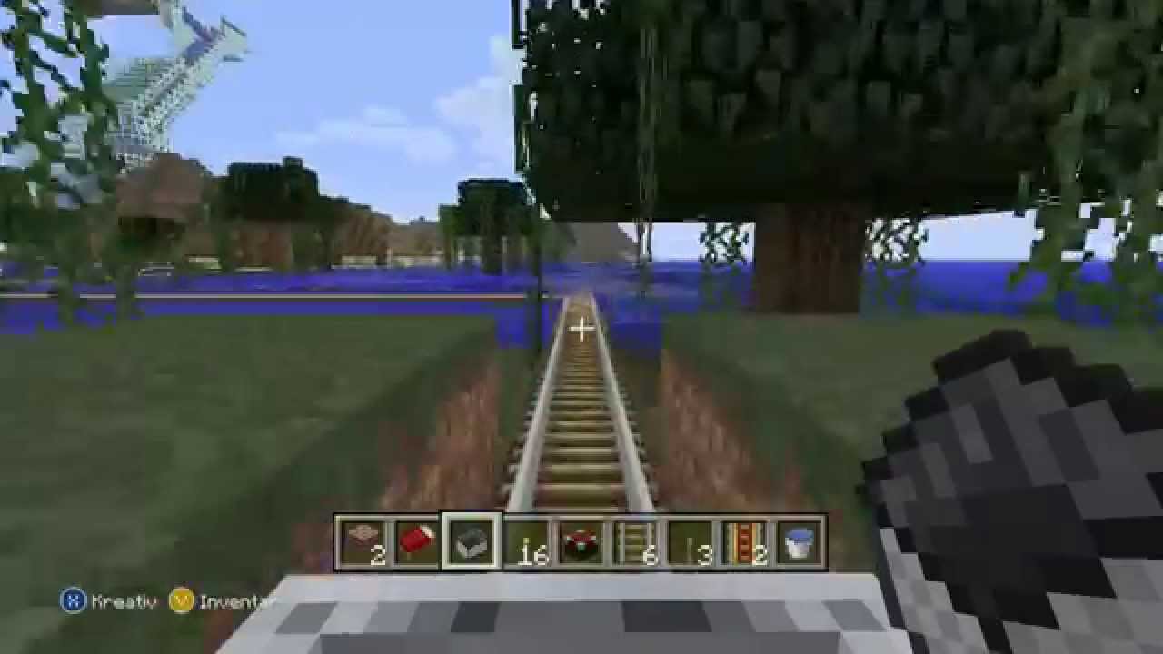 Minecraft Bahnfahren - YouTube