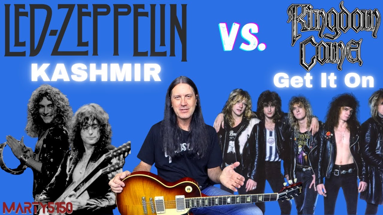 Led Zeppelin Vs Kingdom Come! - How To Play Kashmir By Led Zeppelin And ...