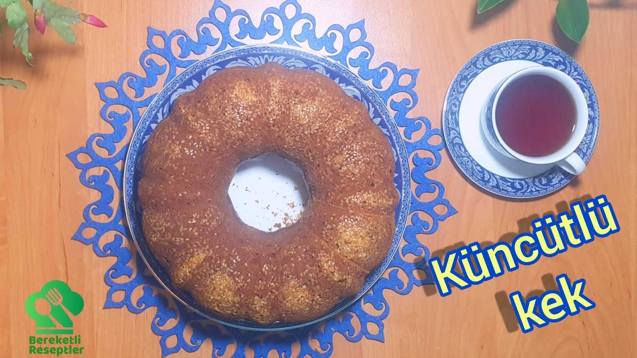 KÜNCÜTLÜ KEKS RESEPTİ \ SUSAMLI KEKS RESEPTLƏRİ \ ASAN KEKSİN ...