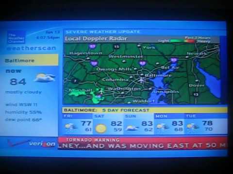 Confirmed tornado in Montgomery County, Maryland - June 13, 2013 ...