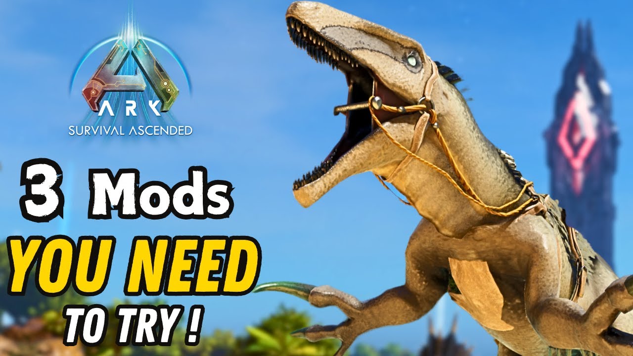 Add Over 25 NEW Dinos With This Mod ! | Ark Mod Spotlights - YouTube