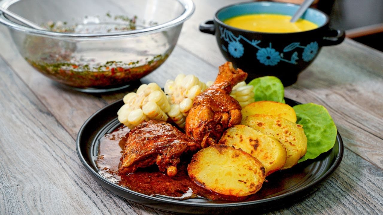 Pollo anticuchero | SABOREA LA COMIDA PERUANA | SONQU - YouTube