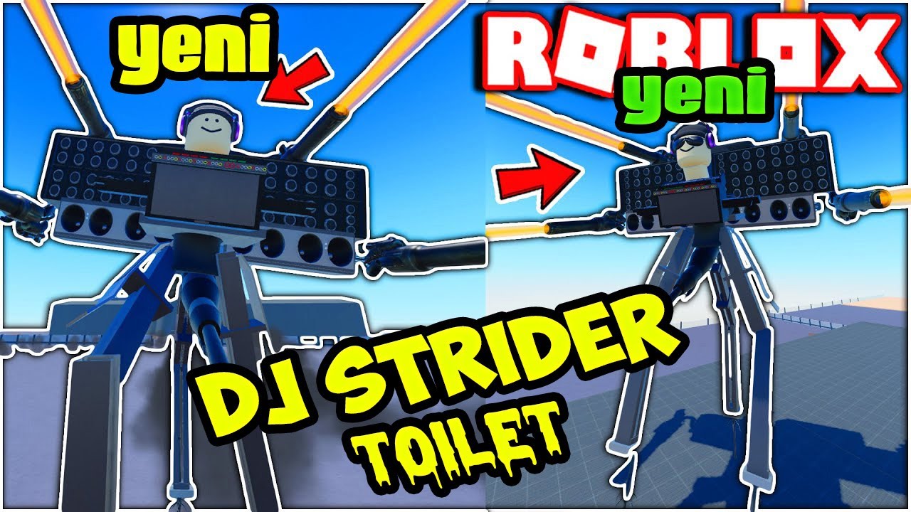 YENİ DJ STRIDER TOILET IN USTR 2 EARLY ACCESS SPOTLIGHT! - SKIBIDI ...