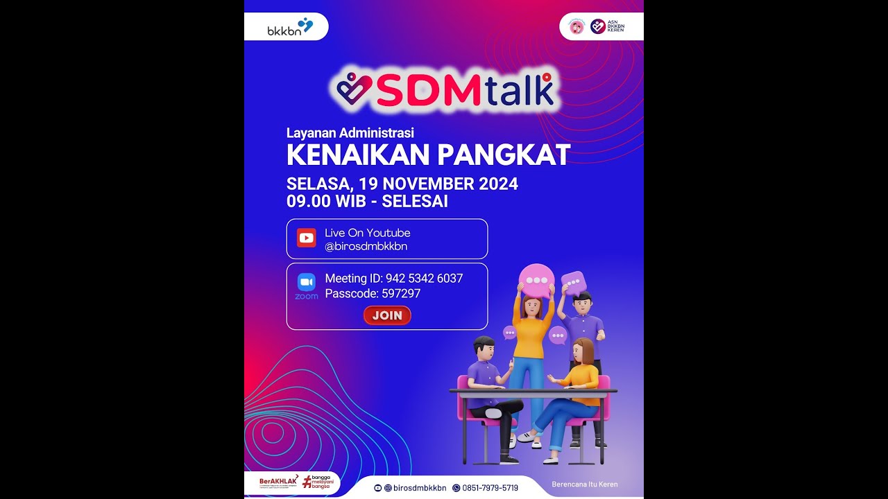 SDM Talk Kenaikan Pangkat - YouTube