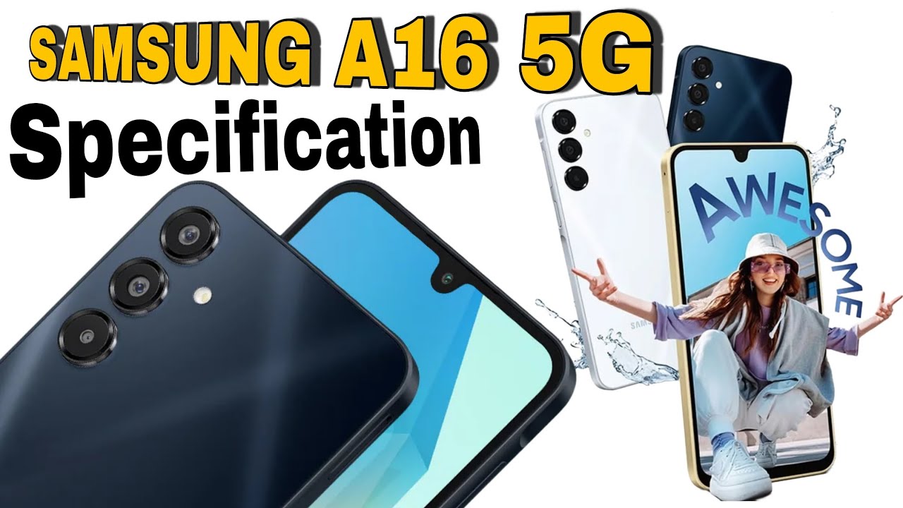 Samsung A16 5g full Specifications II ⚡ Super smooth, 5G fast, and ...