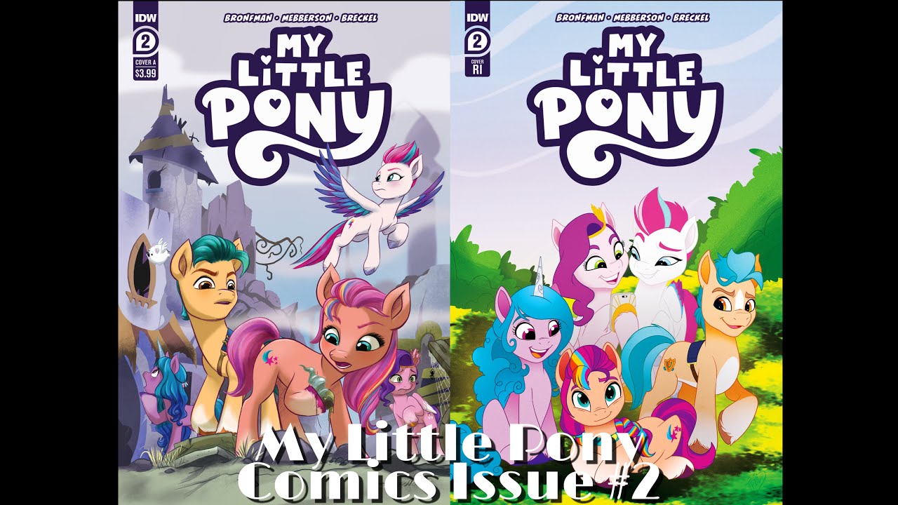 my little pony (g5) issue #2 dubbing - YouTube