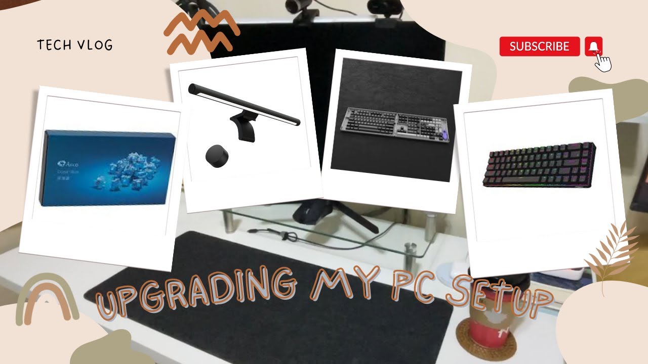 Upgrading my PC Setup (RK G68, Akko keycaps and switch, and Xiaomi ...