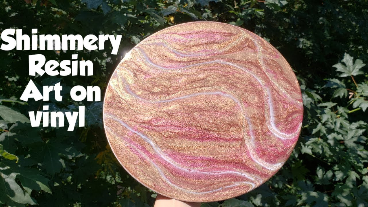 Shimmer Bronze 3D Resin pour resin Art Demo epoxy art / epoxy pour ...